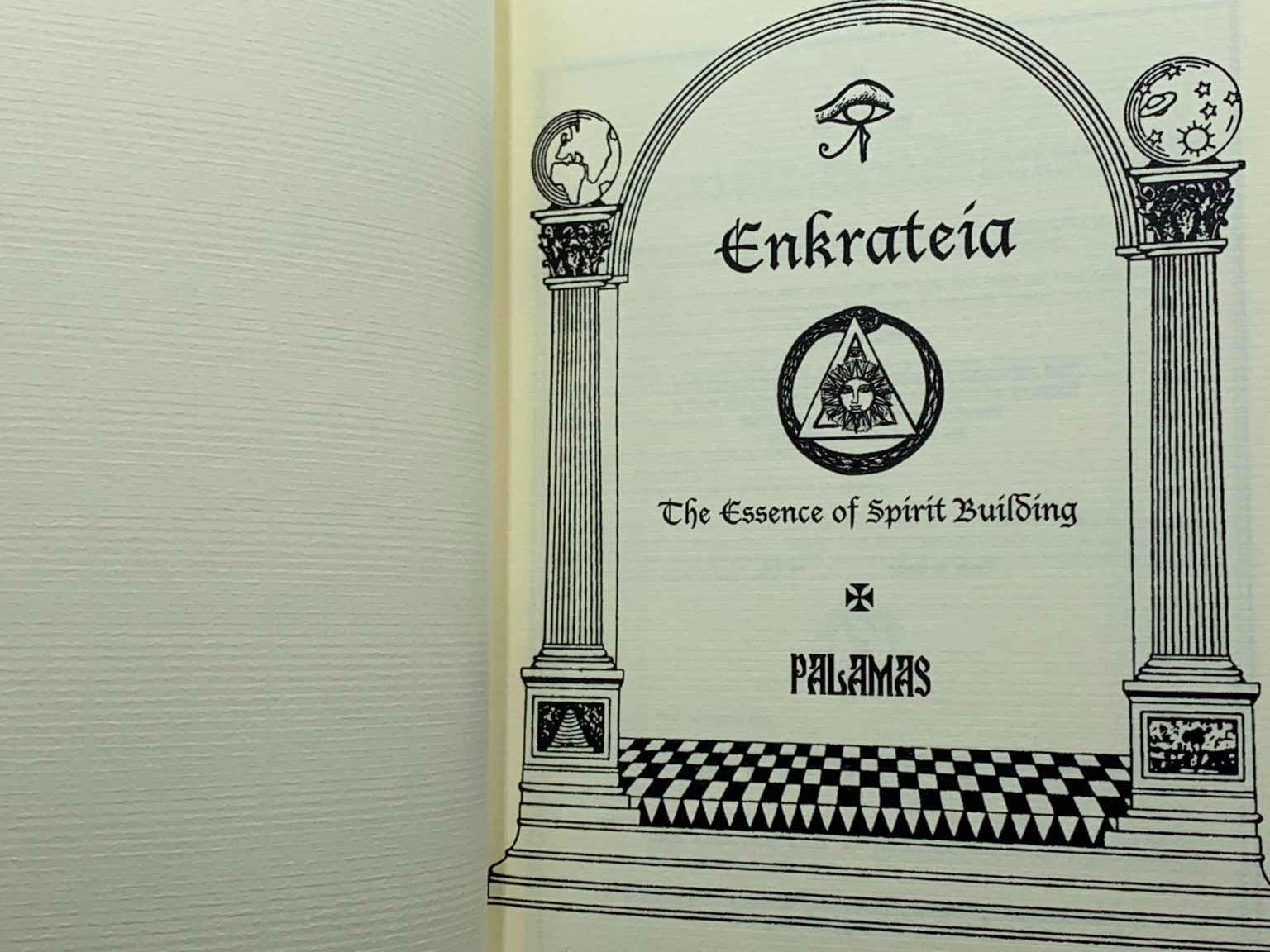 ENKRATEIA by Tau Palamas - Transmutation Publishing